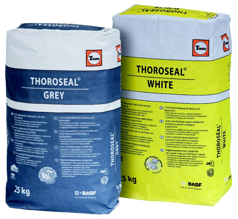 Thoroseal® | Waterdichting - THORO NEDERLAND